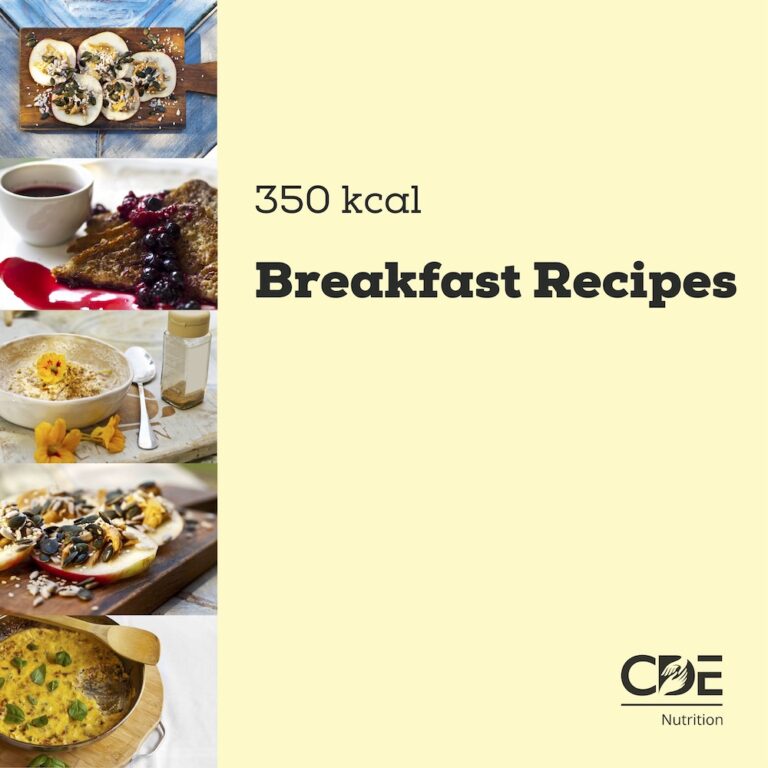 350 kcal Breakfast Recipes | CDE Online